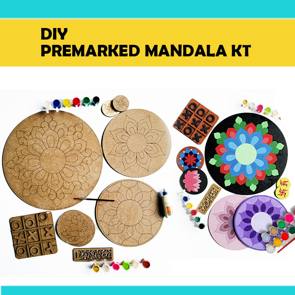DIY MANDALA PAINTING KIT – MKWALLART