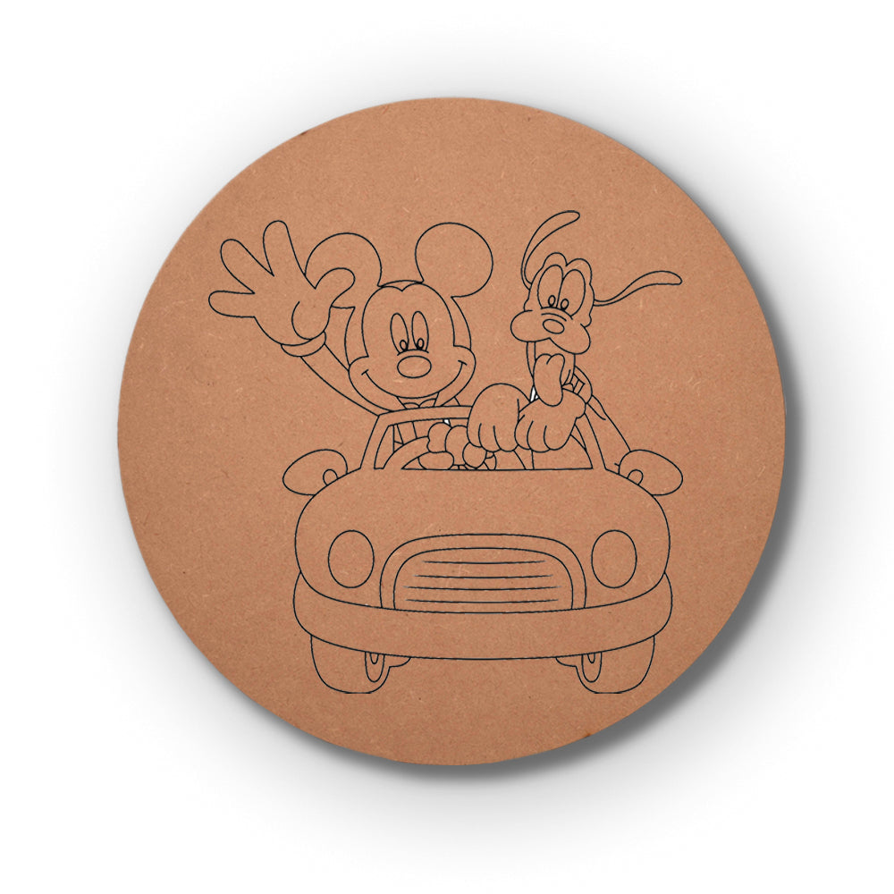 MDF PRE MARKED CARTOON KIT 3 – MKWALLART